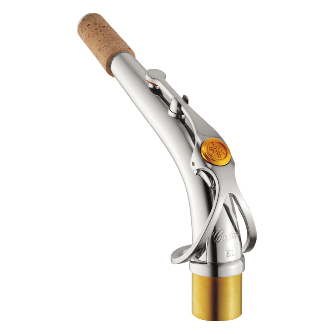 Tudel Yamaha Custom E1S Chapado en Plata para Saxofón Alto – SZ Music Shop