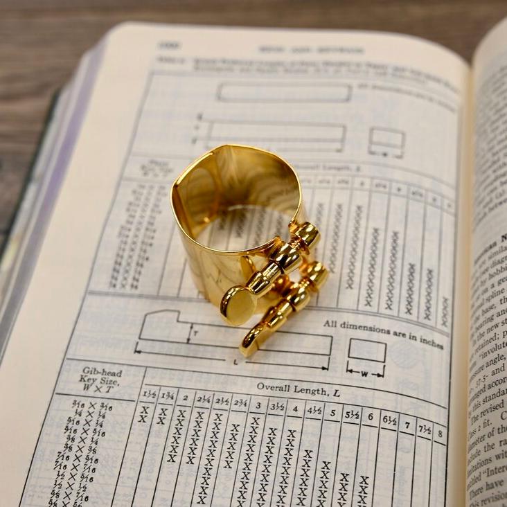 Superlative Oro 18K Alto/Tenor Abrazadera The Boston Sax Shop – SZ ...